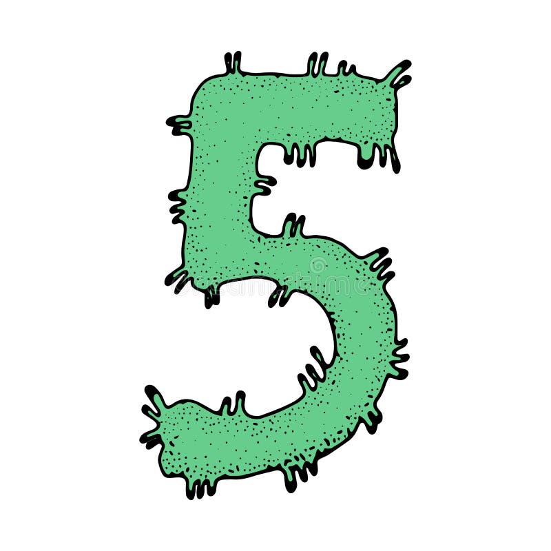 Set of Chicken, Viral Numbers. Hand-drawn Style. Hand-drawn. Vector Set ...