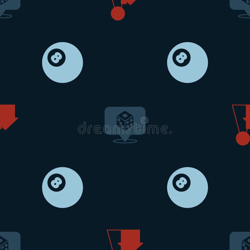 Set Chip for Board Game, Game Dice and Billiard Pool Snooker Ball on ...