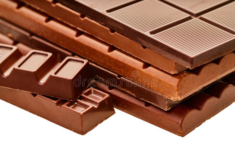 Set of Chocolate Bars Close-up Stock Image - Image of bitter, diet ...
