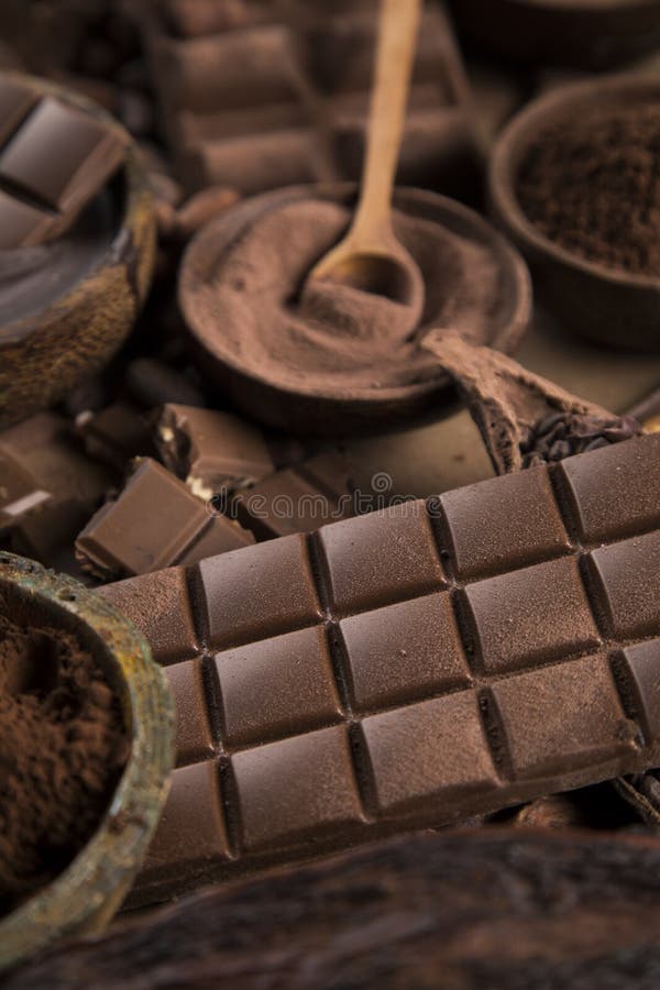 Set of Chocolate Candies Collection Stock Image - Image of bitter ...