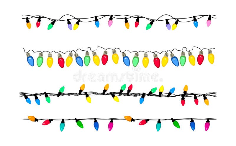 Strand Christmas Lights Stock Illustrations – 164 Strand Christmas ...