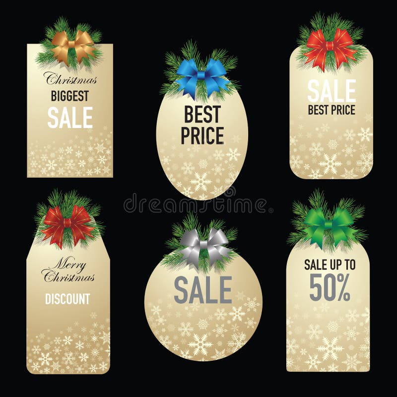 Price tags stock vector. Illustration of shape, clip - 43807902