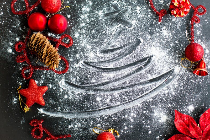 Set of christmas things stock image. Image of pattern - 101571169