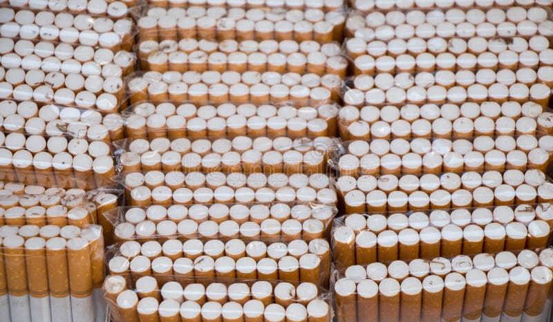 Set of Cigarette Pockets in Stock Stock Image - Image of pack, healthy ...