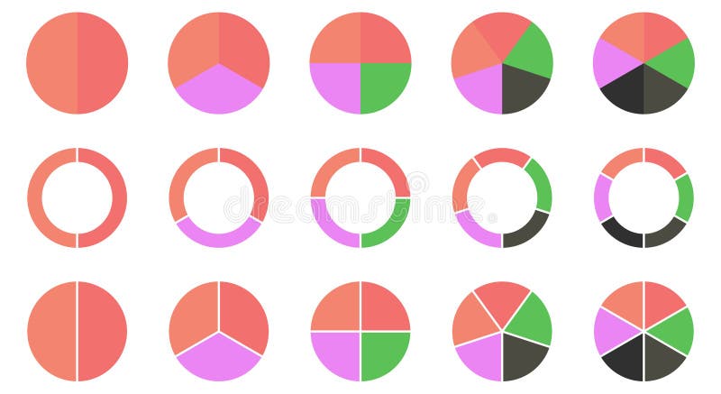 Pie Chart 4 Sections Stock Illustrations – 57 Pie Chart 4 Sections ...