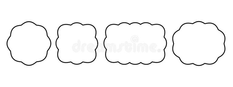 Scallop Oval Stock Illustrations – 364 Scallop Oval Stock Illustrations ...