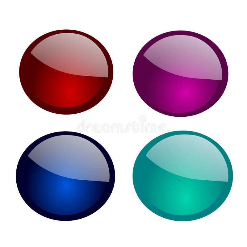 Set of Circle Vector Art, Icons, and Graphics. Elegant Vector Art Stock ...