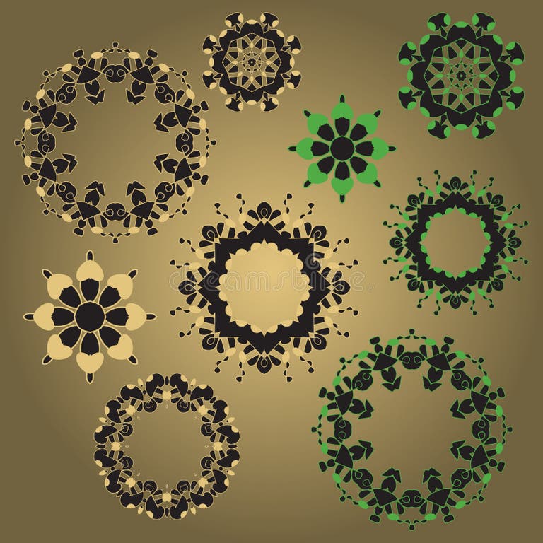 Circular Patterns Stock Illustrations – 64,617 Circular Patterns Stock ...