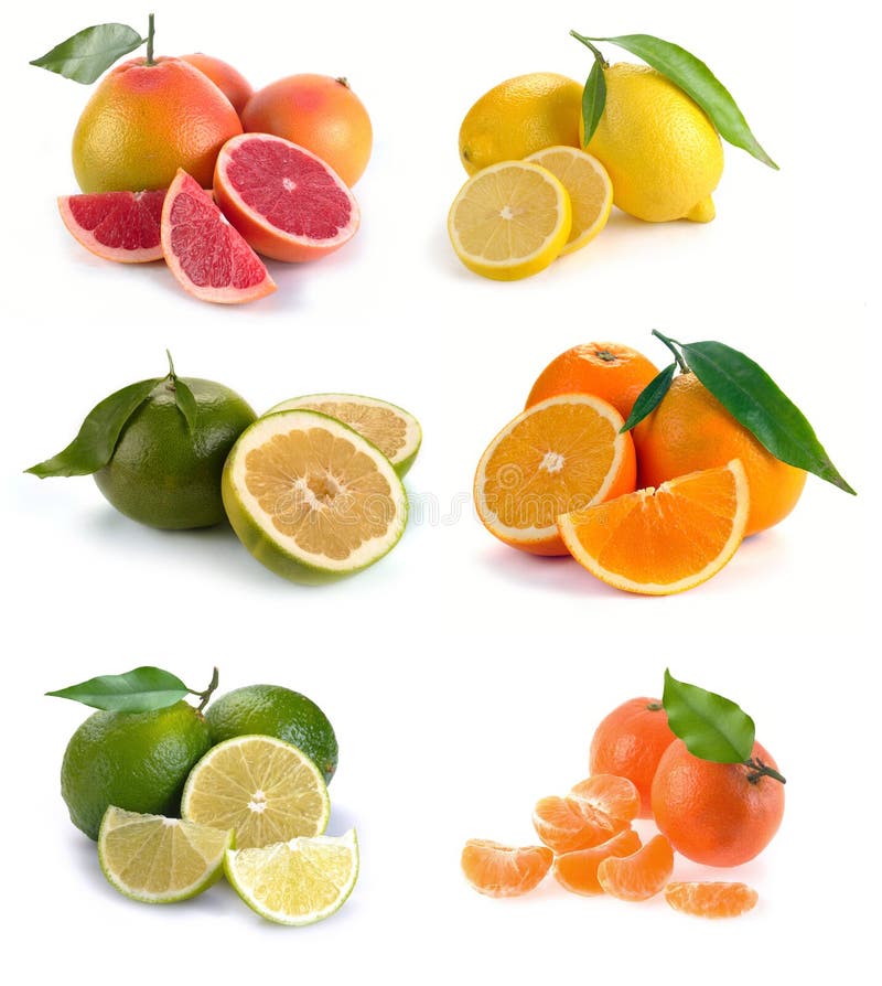 Citrus Sweety Fruit with Leaves Stock Image - Image of tropical ...
