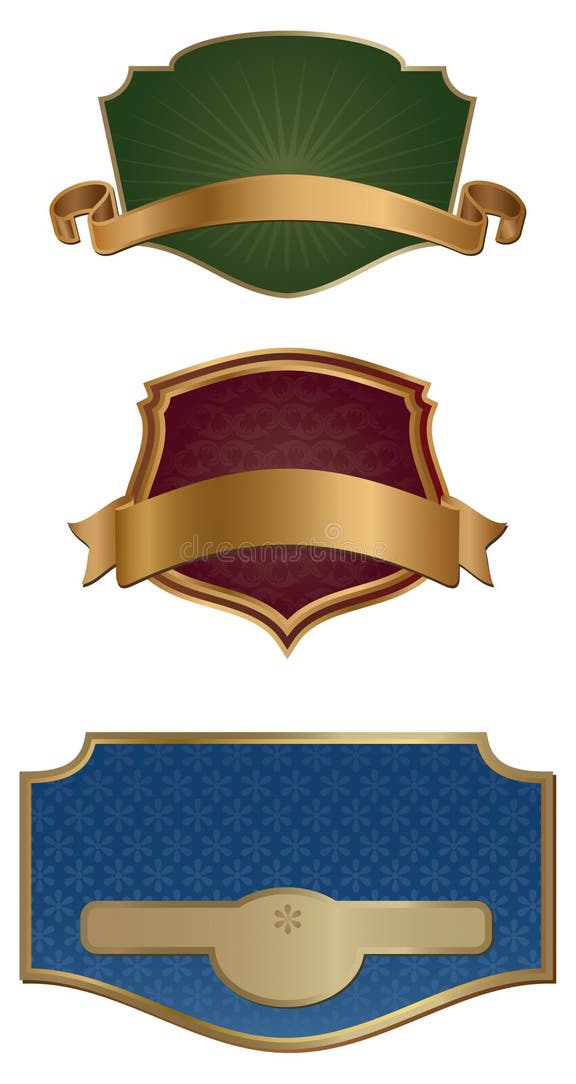 Classic Glossy Labels Stock Illustrations – 204 Classic Glossy Labels ...