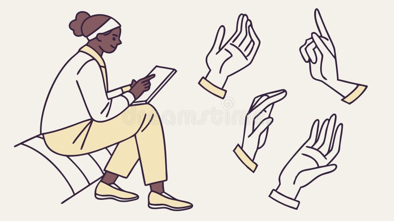 Various Hand Gestures, Communication, Expression, Symbolism, Vector ...