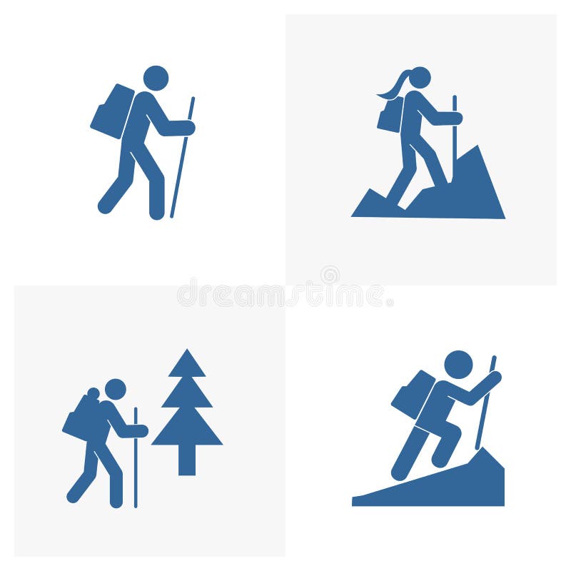Climber Vector Logo Template. Rock Climber Logo Stock Vector ...