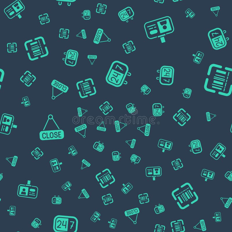 With Clock Closed Sign in the Character Shape Stock Vector ...