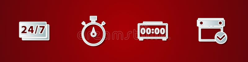 Red Check Mark Clock Stock Illustrations – 244 Red Check Mark Clock Stock Illustrations, Vectors ...