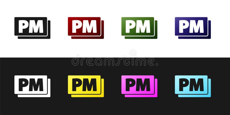 Pm Symbol Stock Illustrations – 1,730 Pm Symbol Stock Illustrations ...