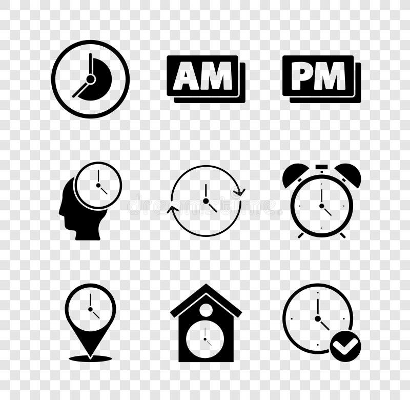 Set Clock, am, PM, Location with Clock, Retro Wall Watch, Time ...