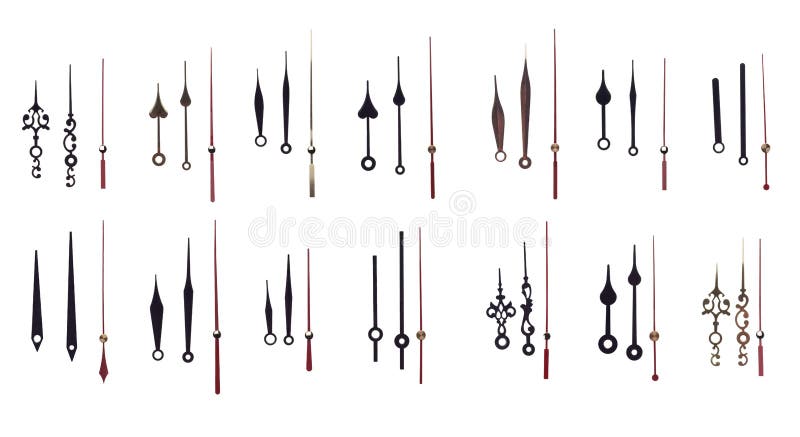 Set clockwise stock image. Image of black, isolated, white - 63174549