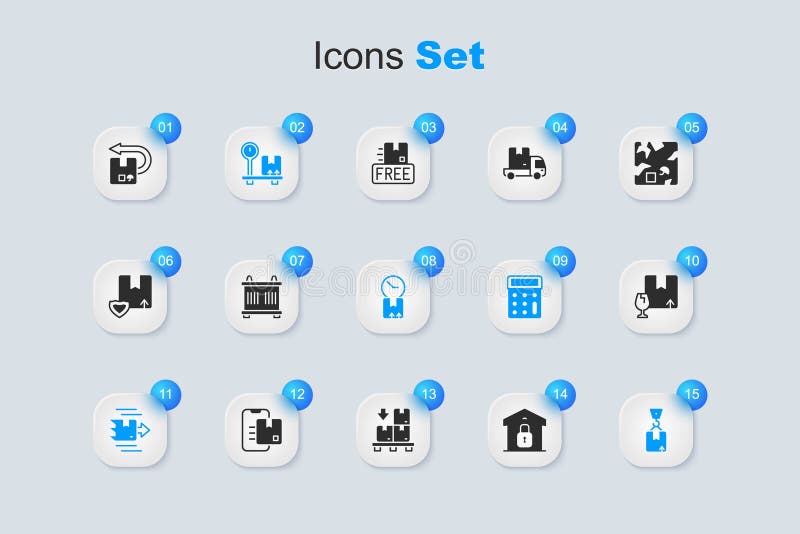 Warehouse Carton Cardboard Box Crane Stock Illustrations – 666 ...