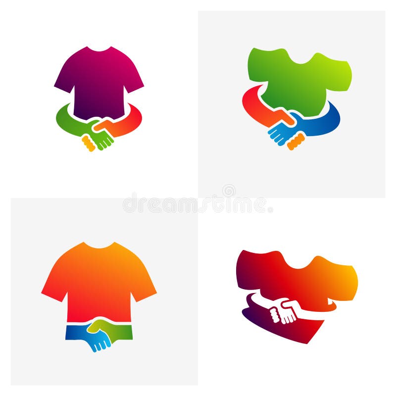 Set of Clothes Deal Logo Vector Template, Creative Deal Logo Design ...