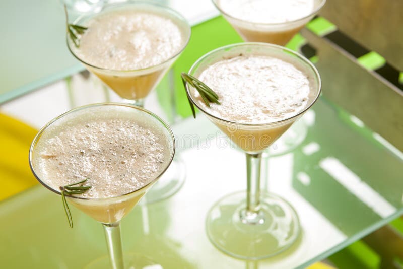 Set of Cocktails at the Bar, Bright Colored Stock Photo - Image of ...