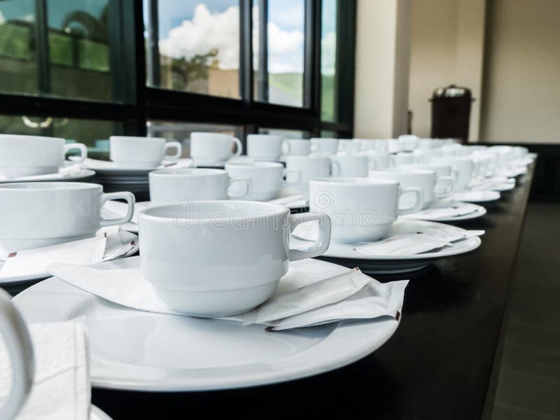 Set of coffee break stock photo. Image of conference - 73756366