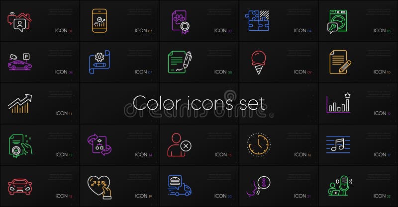 Set of Cogwheel Blueprint, Technical Algorithm and Washing Machine Line ...