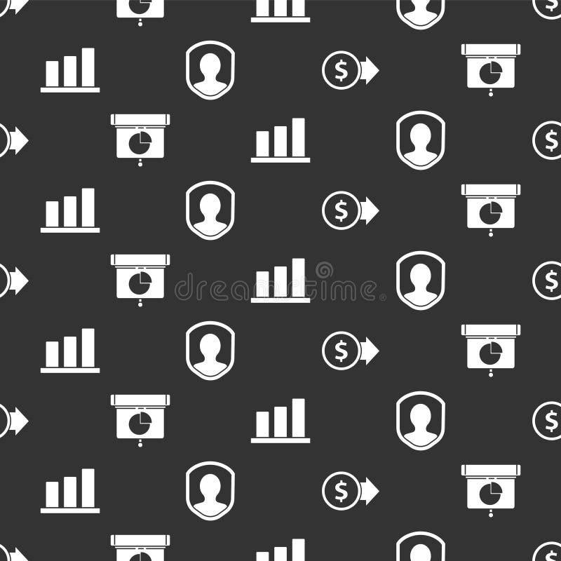 Set Coin Money with Dollar, Graph, Chart, Diagram, Infographic, Pie ...