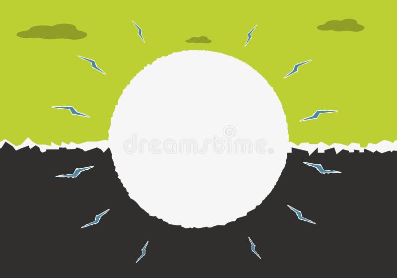 Set of Collage Elements with Phones. Retro Banner Concept with Cut Out ...