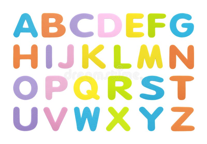 Alphabet, Colorful Bold Letters Stock Vector - Illustration of ... Alphabet, Colorful Bold Letters Stock Vector - Illustration of ...