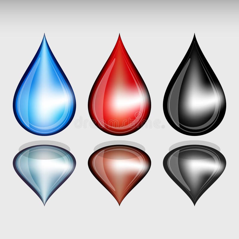 Color drops design. stock vector. Illustration of frame - 24053260