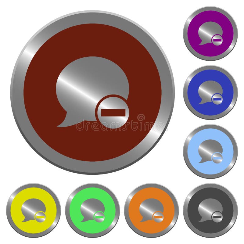 Comment buttons stock illustration. Illustration of isolated - 32661209