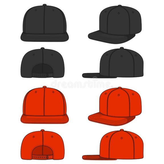 Snapback Hat Stock Illustrations – 1,245 Snapback Hat Stock ...