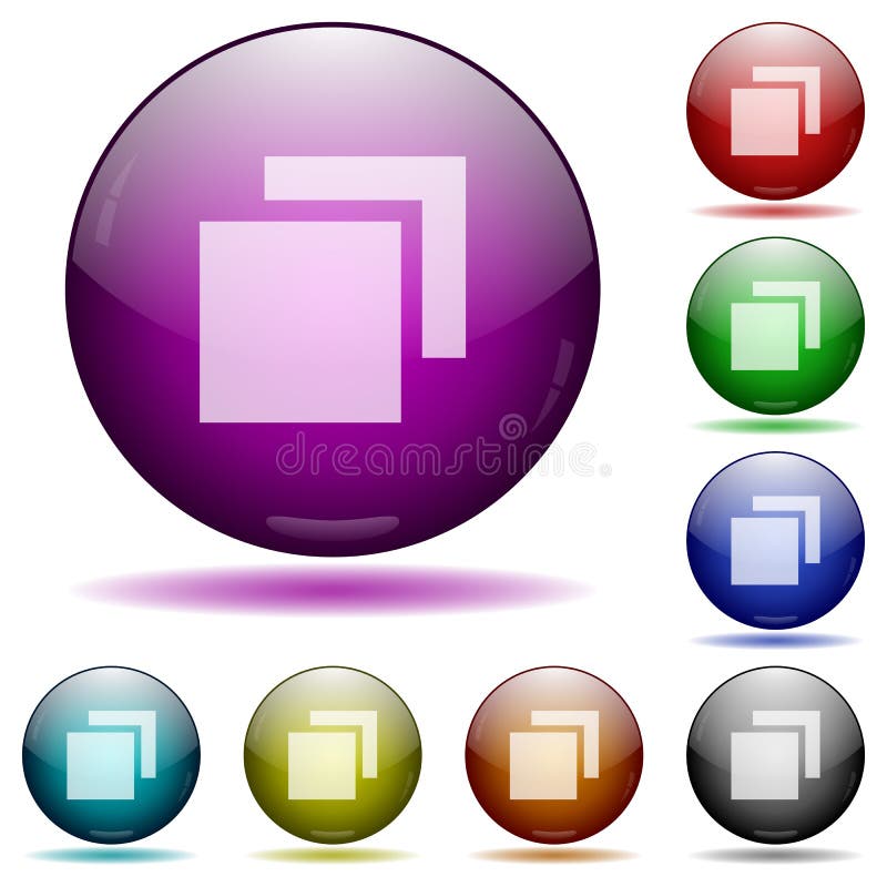 Overlapping Elements Glass Sphere Buttons Stock Vector - Illustration ... Overlapping Elements Glass Sphere Buttons Stock Vector - Illustration ...
