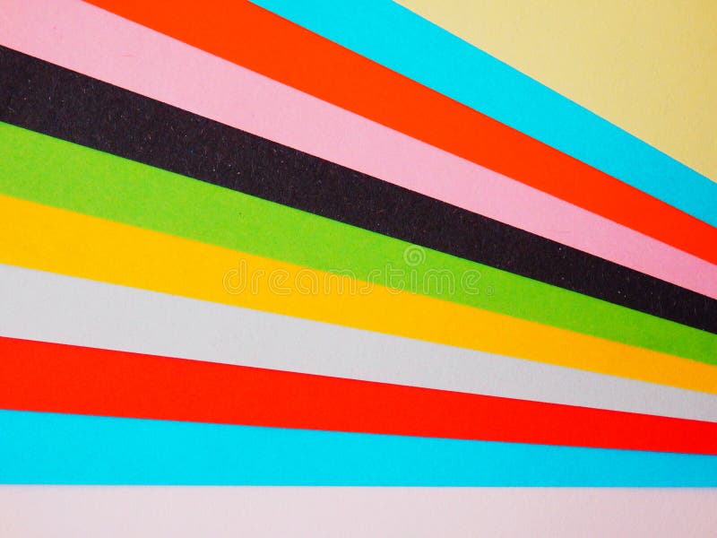 Set of color paper sheets stock photo. Image of papers - 44834320