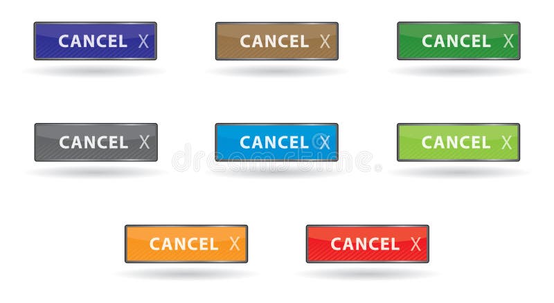 Set Color Shiny Enter Button Stock Vector - Illustration of blue, paper ...
