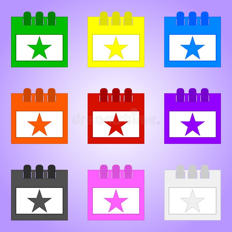 Birthday Calendars Stock Illustrations – 372 Birthday Calendars Stock ...