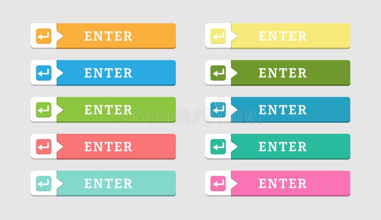 Labeled Enter Stock Illustrations – 151 Labeled Enter Stock ...