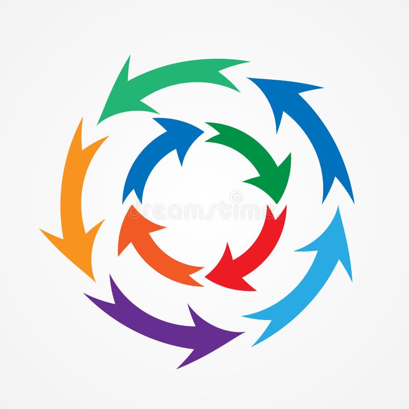 Arrows Circular Stock Illustrations – 19,370 Arrows Circular Stock ...