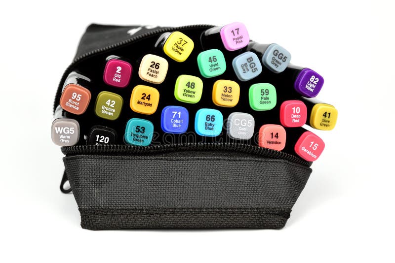 Stacked pencil crayons stock photo. Image of kids, craft - 334988