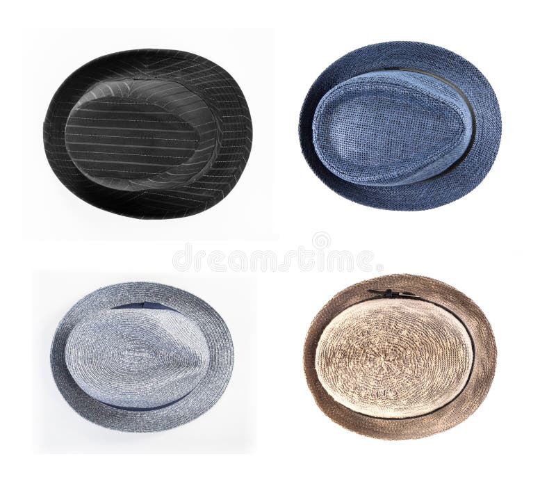 Set of colored hats stock photo. Image of fashioned - 125776800