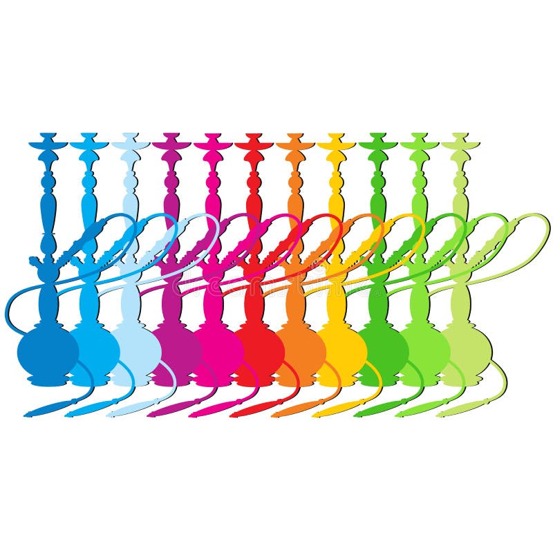 Hookah Pipes Stock Illustrations – 18 Hookah Pipes Stock Illustrations ...