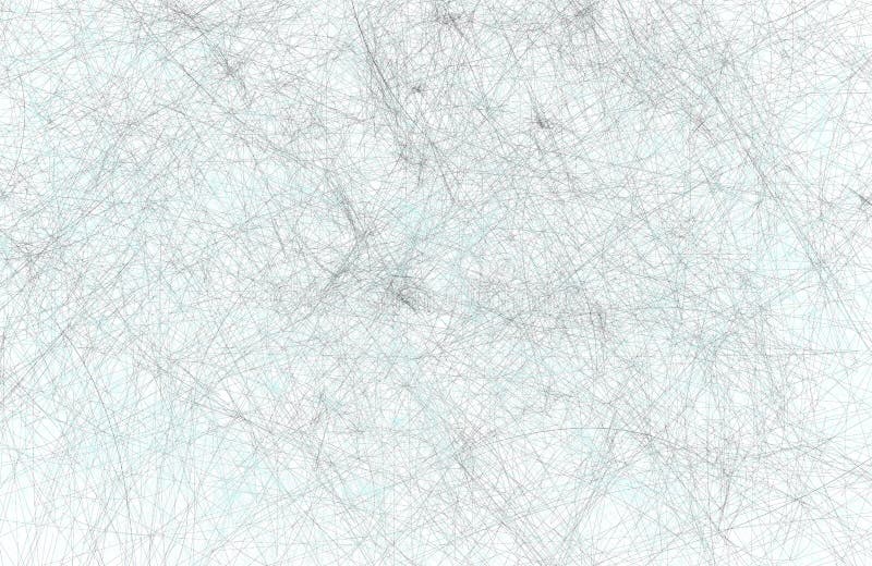 Set of Colored Lines. a Web of Fine Lines Stock Illustration ...