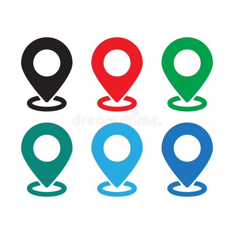 3d Map Pins. Map Location Pin. Navigation Marker on the Map. Map ...