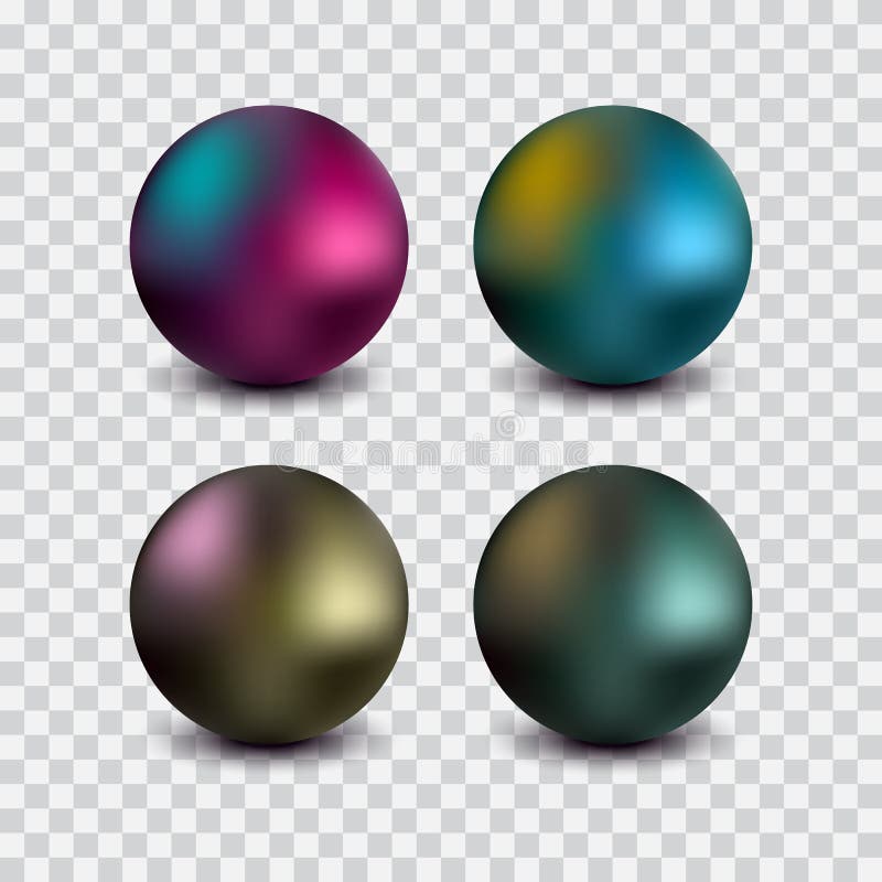 Metallic Sphere, Realistic Vector Illustration Stock Vector ...