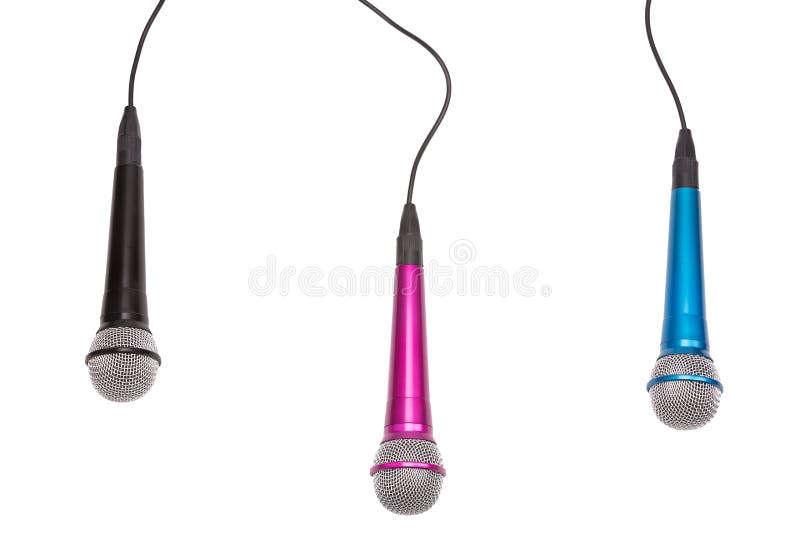 Silver-colored Microphone Picture. Image: 109908833
