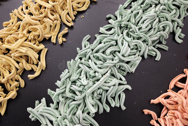 Set of colored pasta stock photo. Image of cooking, macaroni - 112029082
