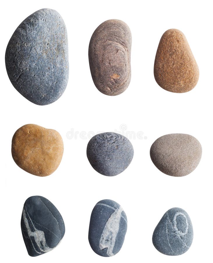 Set of colored pebbles stock image. Image of flat, closeup - 257074867