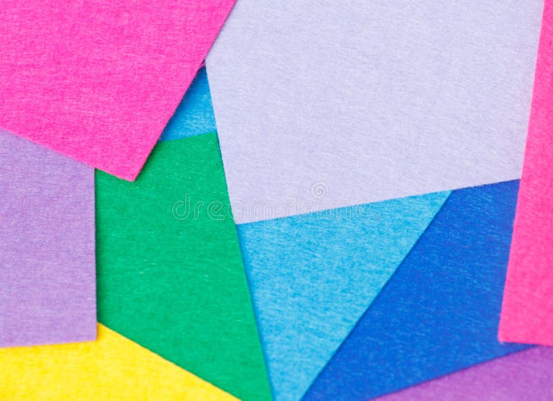 A Set of Colored Sheets of Felt Stock Photo - Image of sheet, pastel ...