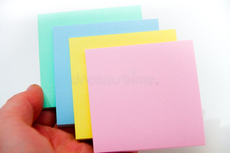 Set of colored sticker stock photo. Image of marker - 165006460