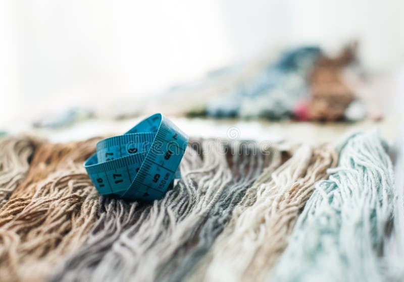 Set of colored threads stock photo. Image of abstract - 96272322